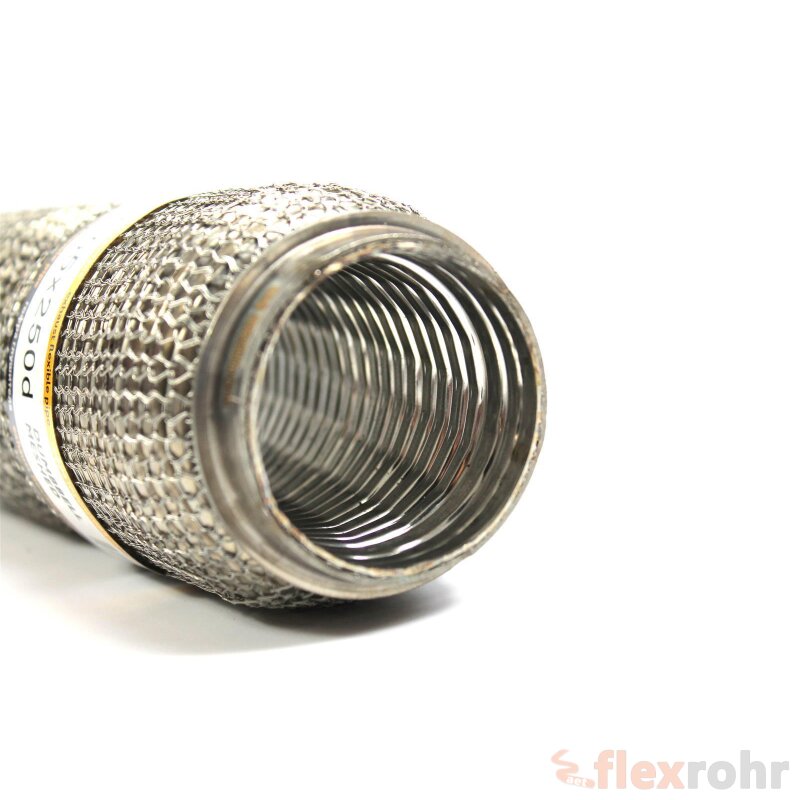 EAG Flexstück Flexrohr 55 x 250 mm Auspuffrohr - Interlock und Außen-